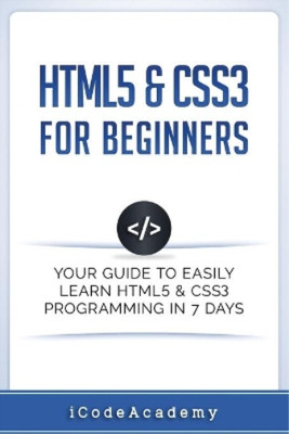 Icode Academy HTML5 & CSS3 For Beginners (Poche) Programming Languages | eBay