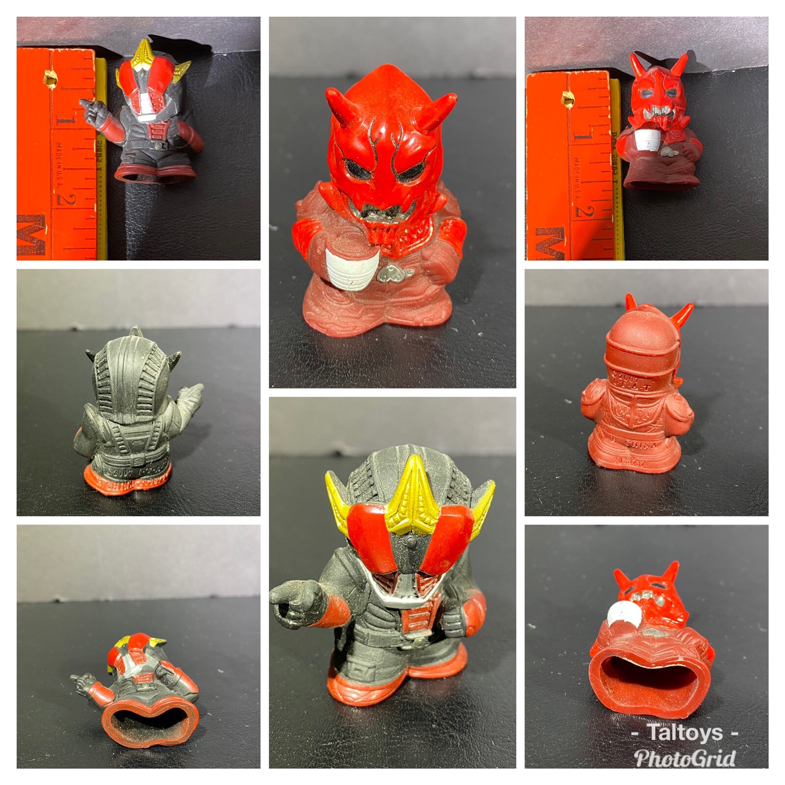 2 KAMEN MASKED RIDER SMALL VINYL FIGURES BANDAI | eBay