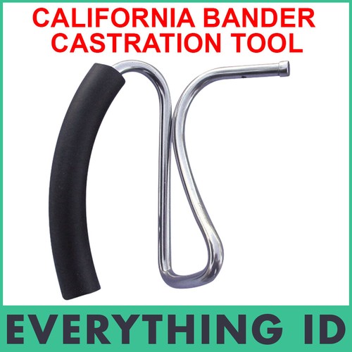 CALIFORNIA BANDER BLOODLESS CASTRATOR BULLS GOAT SHEEP CASTRATION ...