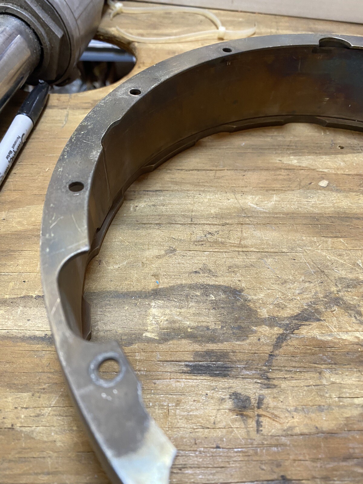 PRATT & WHITNEY POWER TURBINE CONTAINMENT RING ASSEMBLY P/N 3109595-01 ...