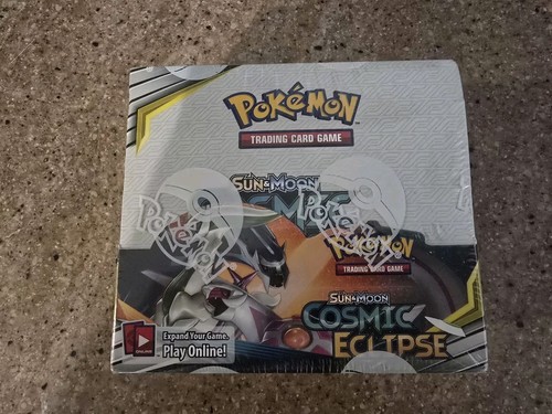 Pokemon: Sun & Moon TCG - Cosmic Eclipse Sealed Booster Box (36 Packs Cards) | eBay