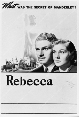 3002-02 ad slick Joan Fontaine Laurence Olivier Rebecca 3002-02 3002-02 ...