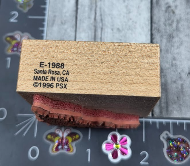 PSX Designs Floral Corner E1988 Leafy Ivy 1996 Rubber Stamp #R34 | eBay