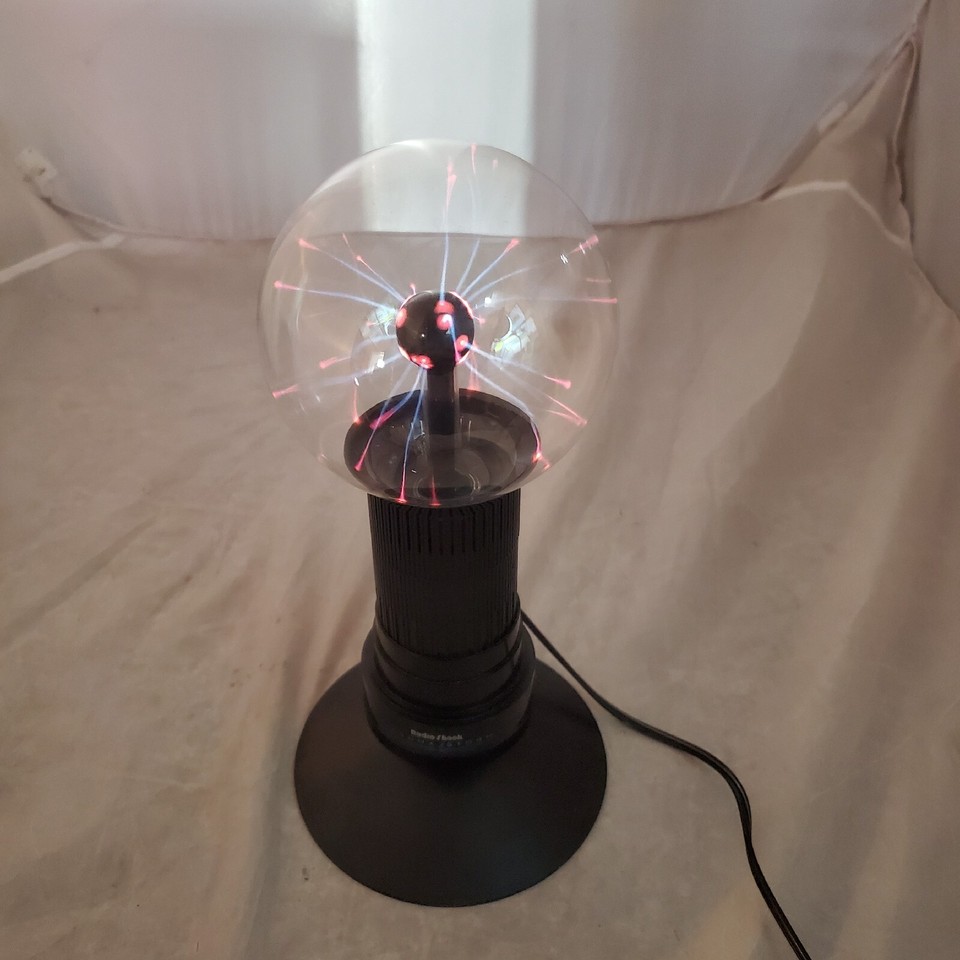 Radio Shack Realistic Illuma Storm Plasma Ball Lightning Lamp Globe | eBay