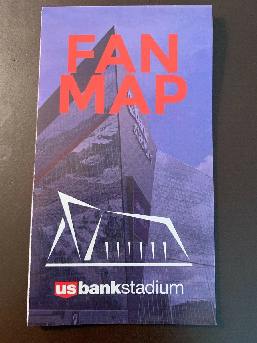 Minnesota Vikings Stadium Map Vikings U.S. Bank Stadium A To Z Guide