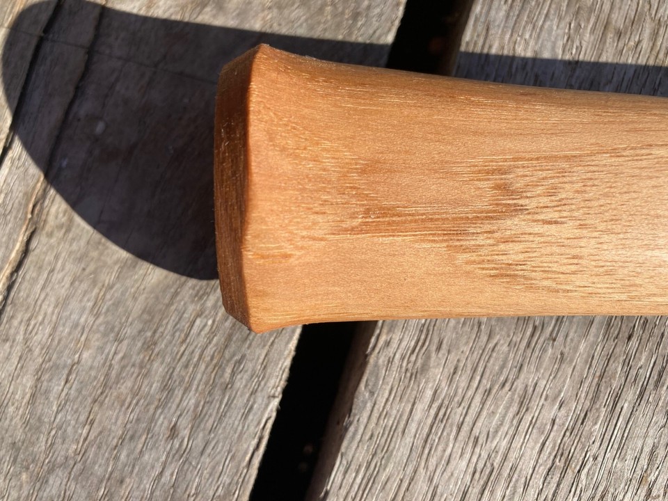 36" Beaver Tooth Old Time Offset Broad Axe Handle USA Hickory | eBay