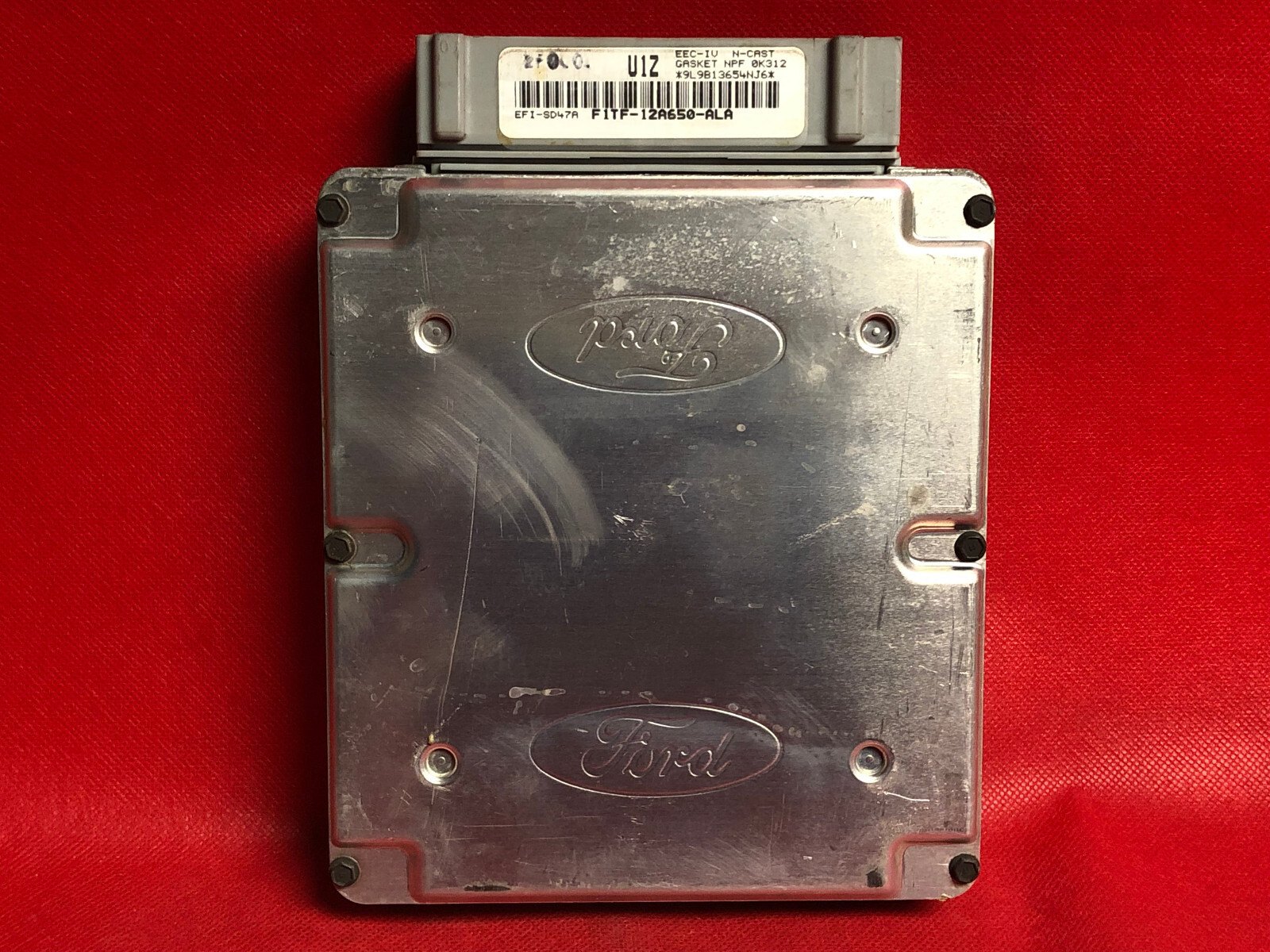 PLUG & PLAY REBUILT 91 FORD VAN F150 4.9 ECU ECM PCM MODULE F1TF-12A650 ...