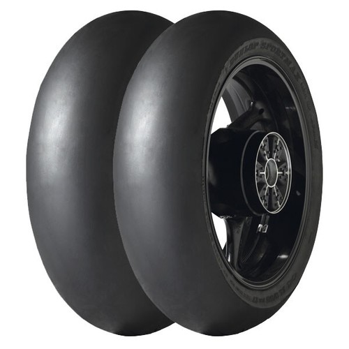 TYRE PAIR DUNLOP 120/70-17 + 200/55-17 GP RACER D212 SLICK M | eBay Australia