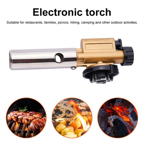 Flame Gas Torch-Gun Blowtorch Lighter Butane Burner Heating Welding ...