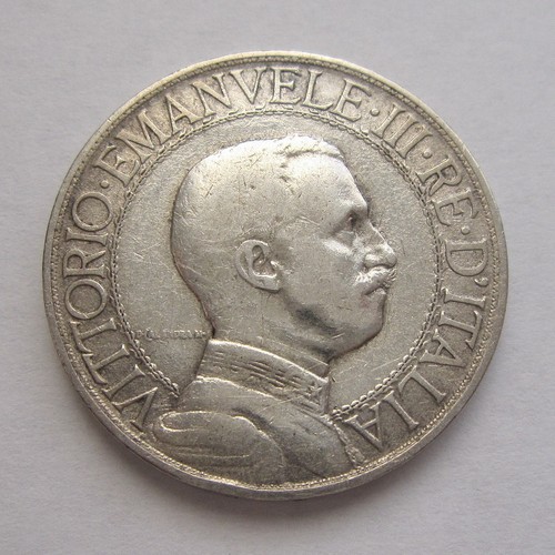 1908 ITALY 2 LIRE SILVER COIN - SEMI KEY DATE (See Description) | eBay