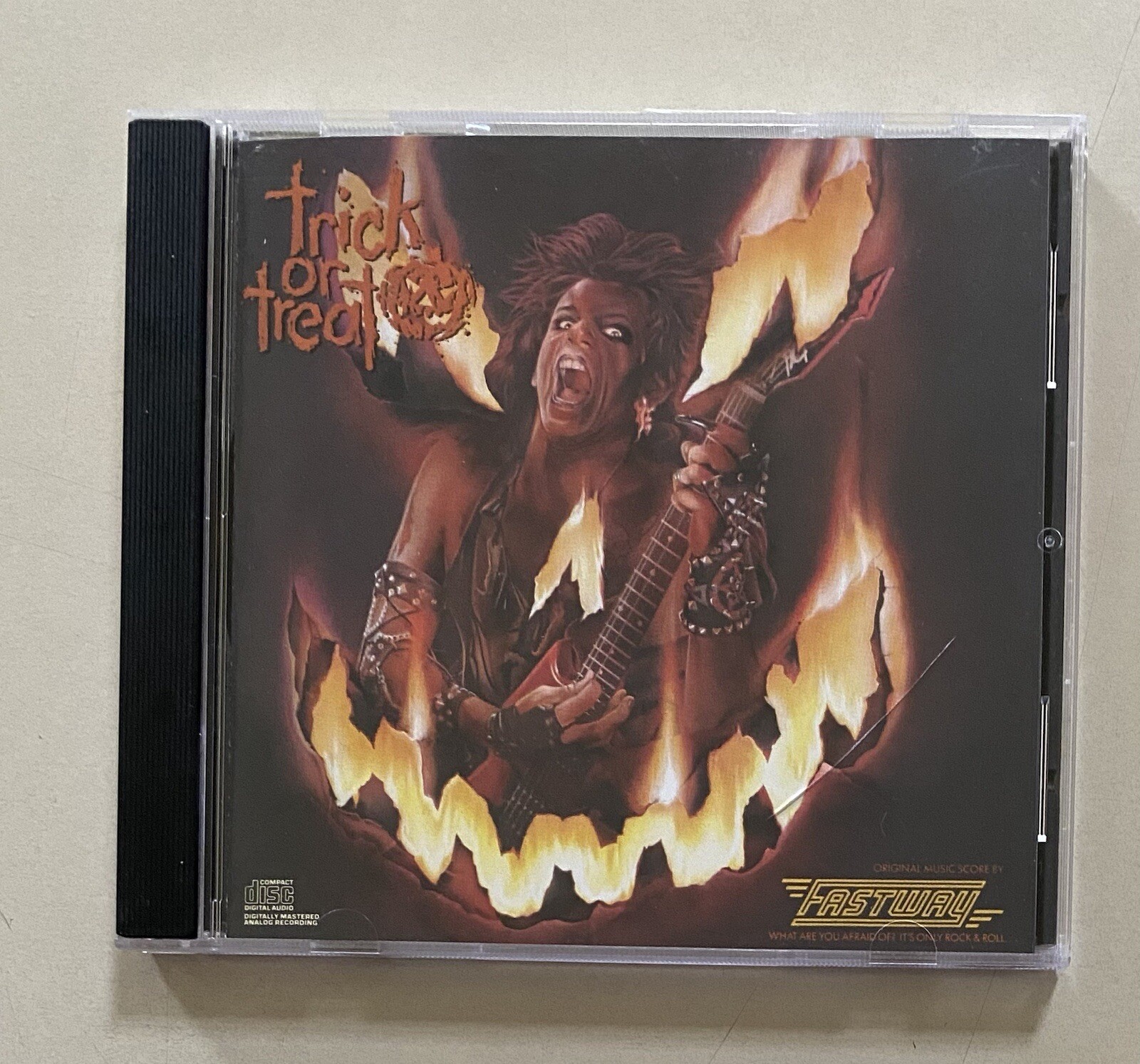 Trick Or Treat Soundtrack by Fastway 1987 CBS Columbia Records CD ...