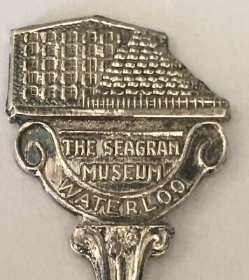 Vintage Souvenir Spoon Collectible The Seagram Museum Waterloo Canada 4 ...