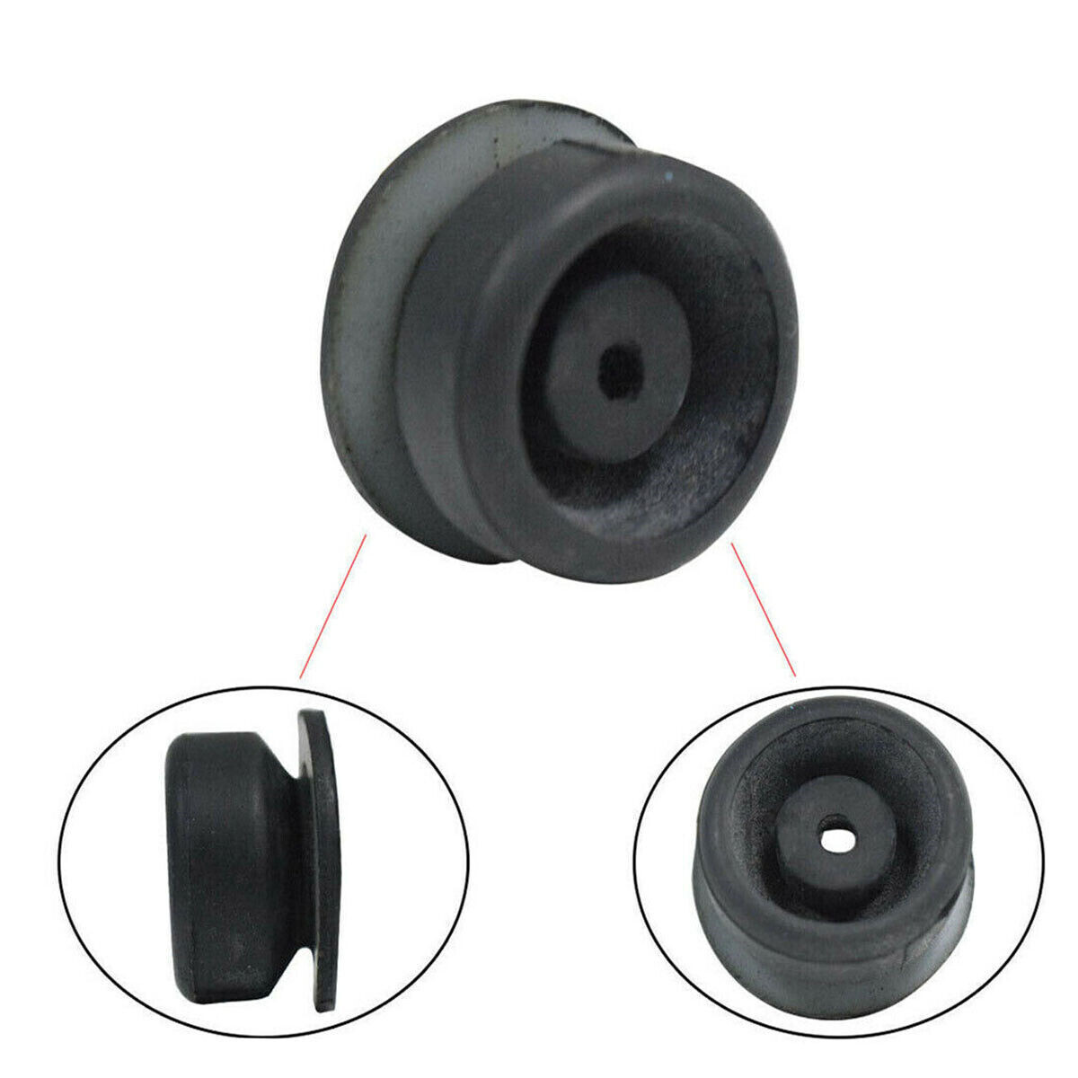 2x Bottom Radiator Lower Mount Rubber Cushion Bushing For CRV Civic ...