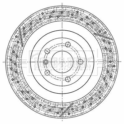2x Brake Discs Pair Vented For Mercedes GLE W166 AMG 63 4matic Rear ...