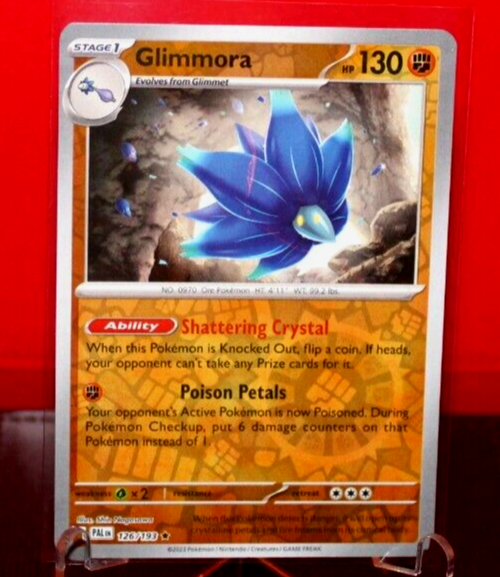 Glimmora HP130 2023 Holo Collectible Pokemon Card No. 126/193 | eBay