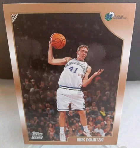 1998-99 Topps Rc Rookie Card #154 Dirk Nowitzki Dallas Mavericks | eBay