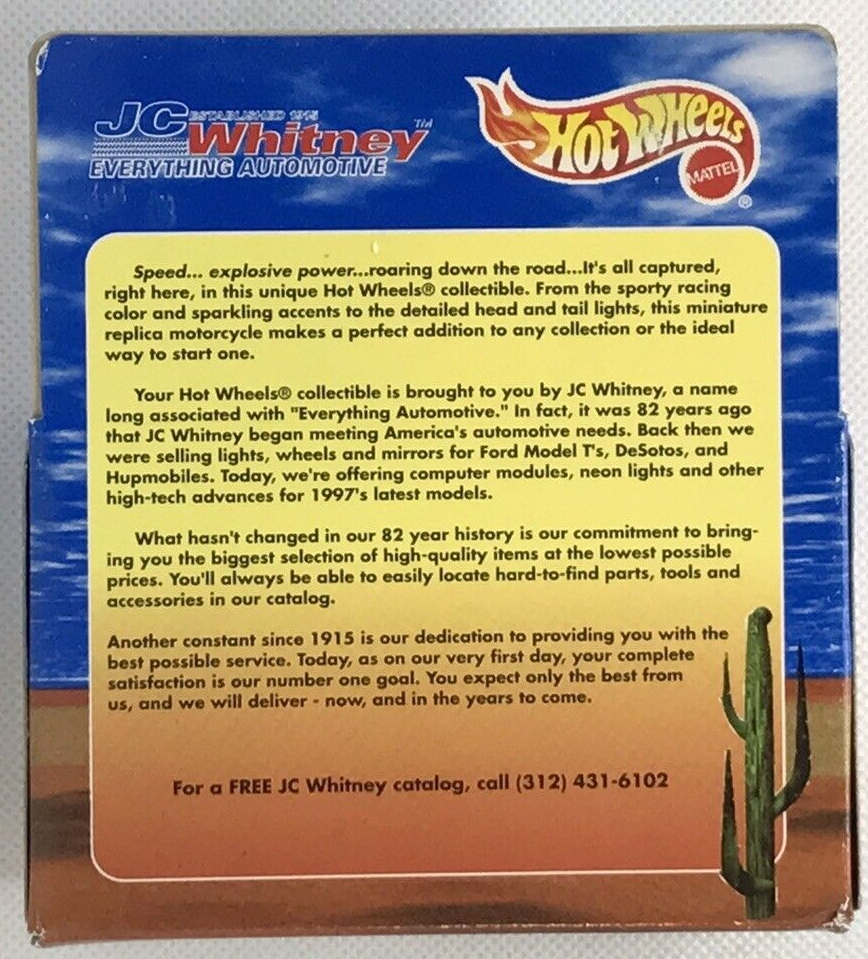 1999 Hot Wheels JC Whitney Scorchin Scooter Exclusive Special Edition ...