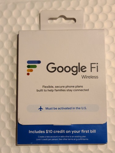 Google Fi Wireless US SIM Card Kit, TMobile AT&T Samsung Net10 ...