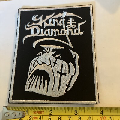 KING DIAMOND EMBROIDERED PATCH | eBay