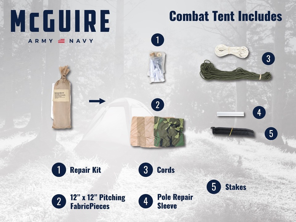 Two Person Combat Diamond Brand Tent - Woodland Camo Used | eBay