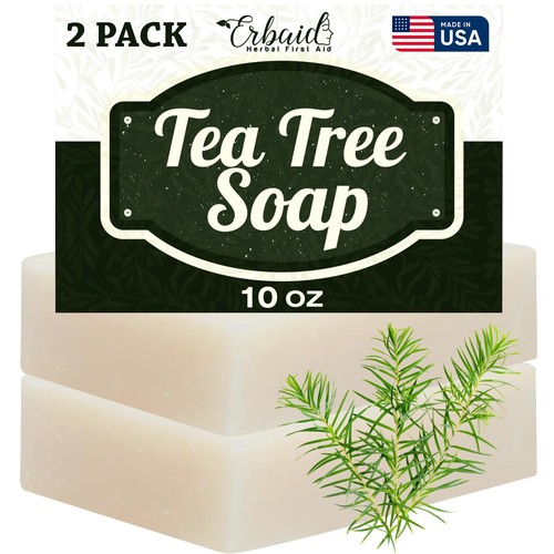 Tea Tree Soap – Natural Defense Tea Tree Oil Soap Bar for Face & Body ...