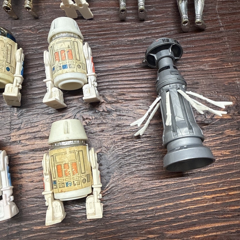 Vintage Star Wars 1977-1980 Action Figure Droid Lot R2-D2 C-3P0 8D8 FX ...