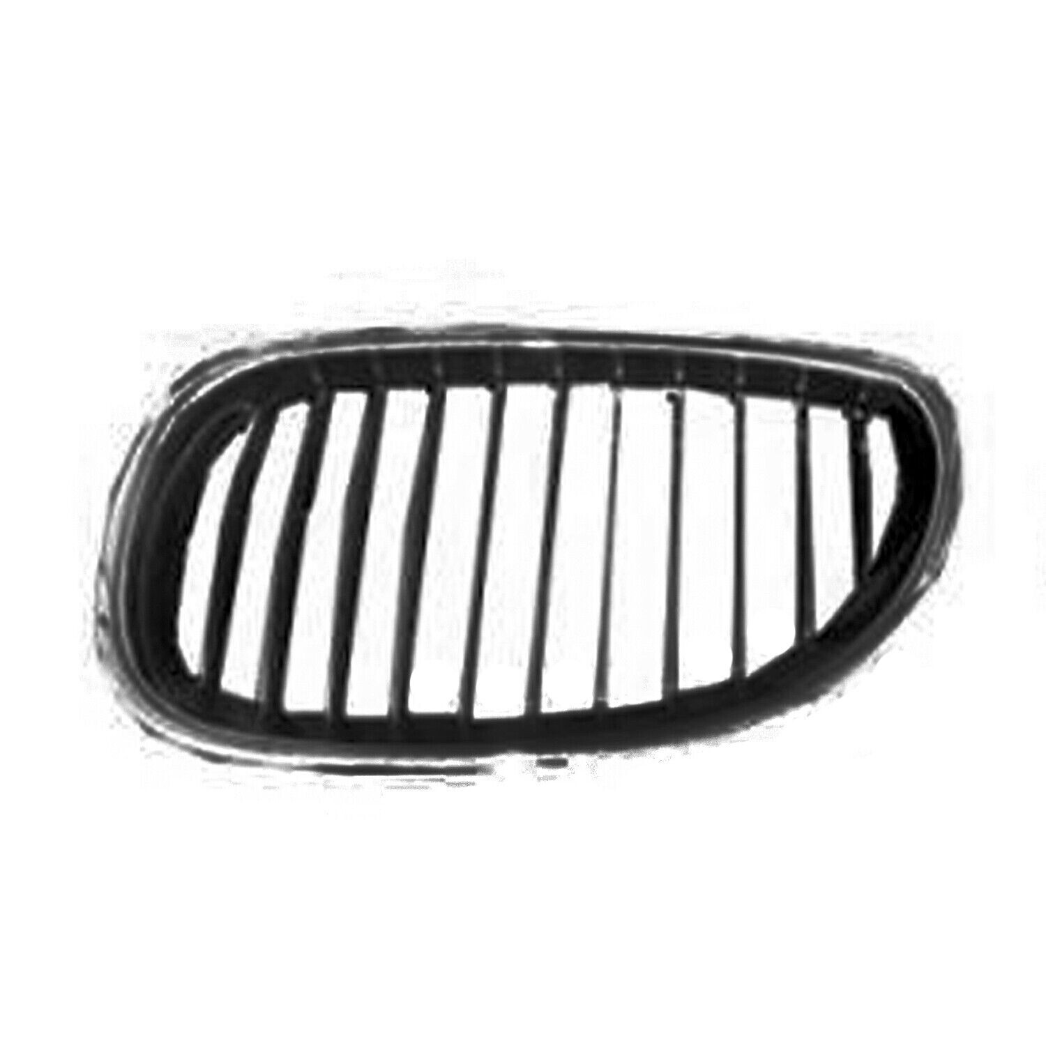 Grille Black Fins With Chrome LH Driver Fits 2006-2010 BMW Series 5 ...