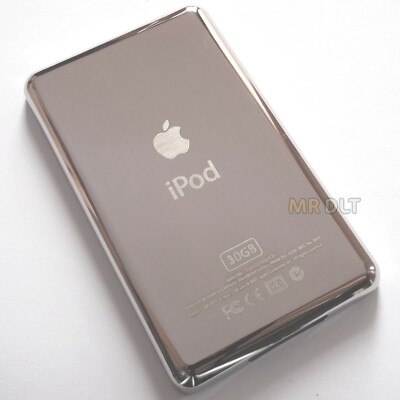 New 30GB iPod Video 5th 5G Silver Back Housing Cover Rear Panel 30 GB ...