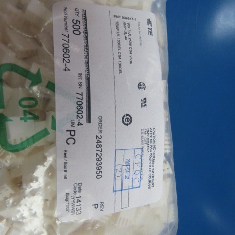 TE 770602-4 Qty of 500 per Lot HOUSING | eBay