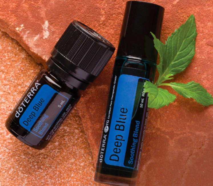 doTERRA Ice Blue Deep Blue 5ml Therapeutic Grade Essential Oil for Sore ...