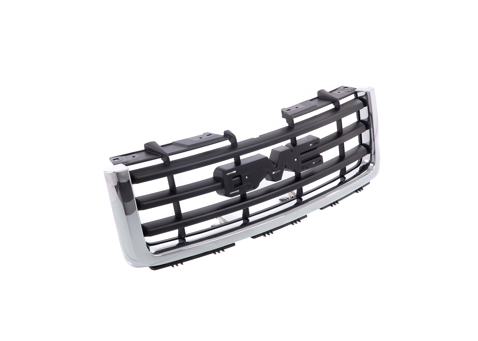 Grille with Chrome Surrond with Insert For 2007-2013 GMC Sierra 1500 ...