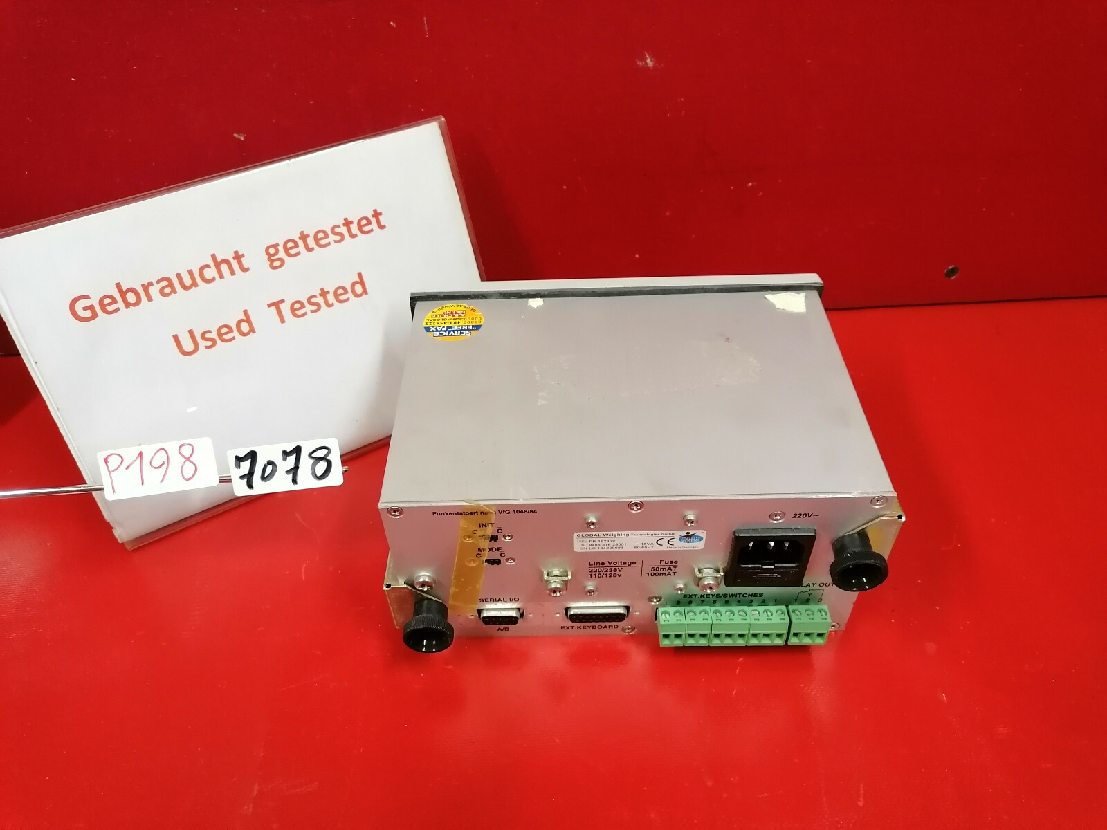 GLOBAL Weighing PR 1628/00 Gebraucht getestet | eBay