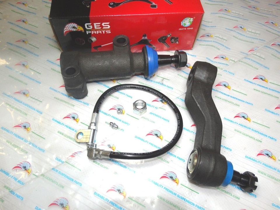 2 Steering Idler Arm & Idler Bracket For H2 Silverado Sierra HD K6535 ...