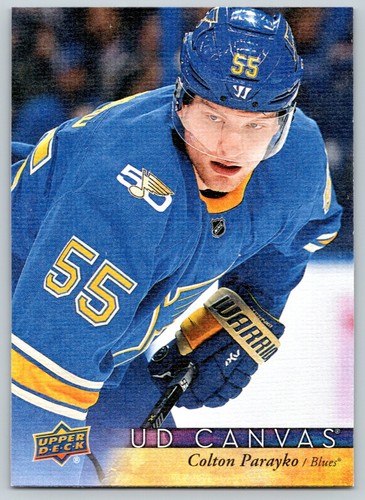 COLTON PARAYKO 2017-18 UPPER DECK CANVAS 17-18 NO C73 37429 | eBay
