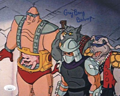 GREG BERG Bebop TEENAGE MUTANT NINJA TURTLES Signed 8x10 Photo JSA COA ...
