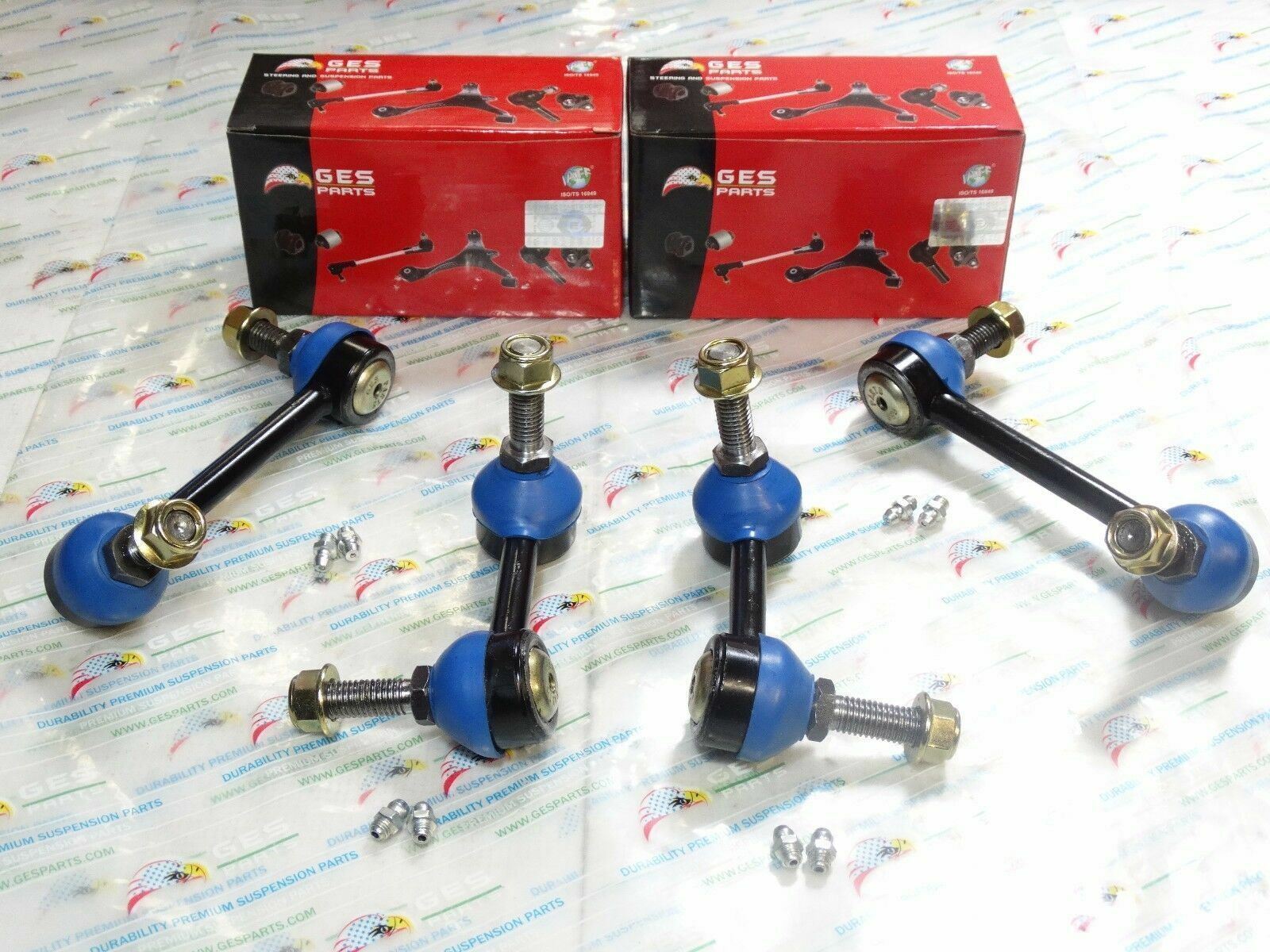 4 Front & Rear Sway Bar Link For 2002-2003 Trailblazer Envoy Bravada ...