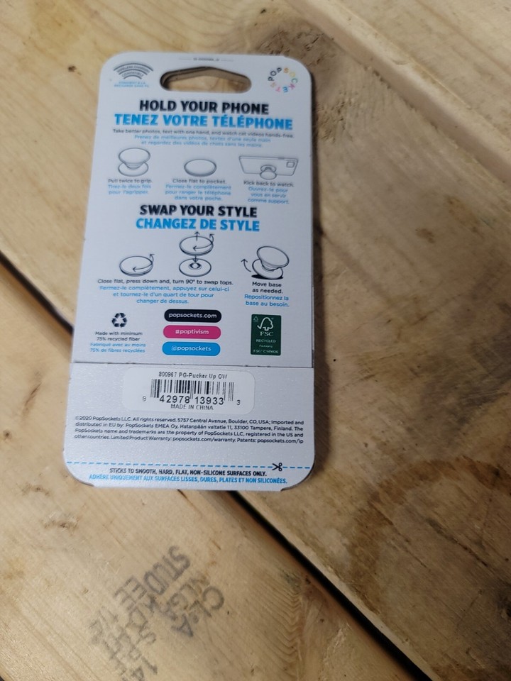 PopSockets Pucker Up PopGrip Cell Phone Holder - 800967 | eBay