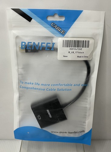 BENFEI DisplayPort Cable E301195 B_US_171black | eBay