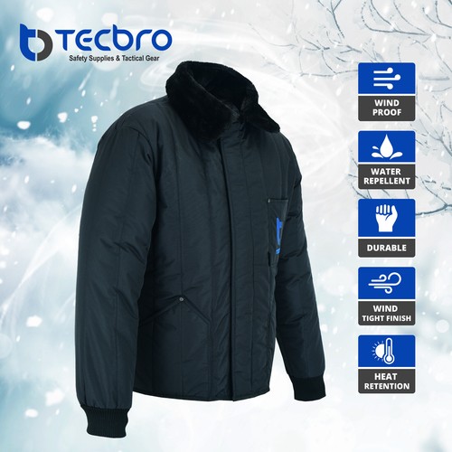 Tecbro Chill Bloc -50°F Freezer Jacket Extreme Cold Weather with Soft ...