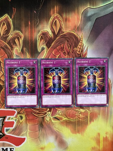 OP08-EN024 - Nutrient Z Yugioh cards OTS pack NM x3 | eBay