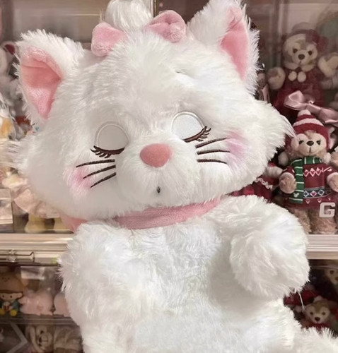 New Disney Sleeping Marie Cat Lovely Soft Plush Stuffed Toys 12" | eBay