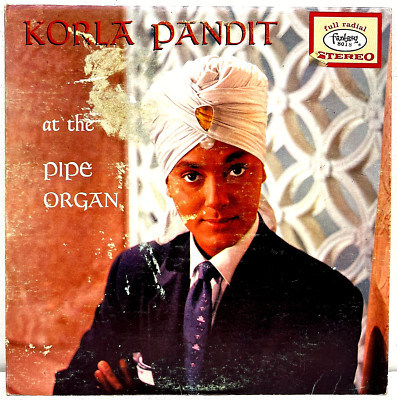 Korla Pandit At The Pipe Organ 1960 Vinyl Fantasy Records 1st Press
