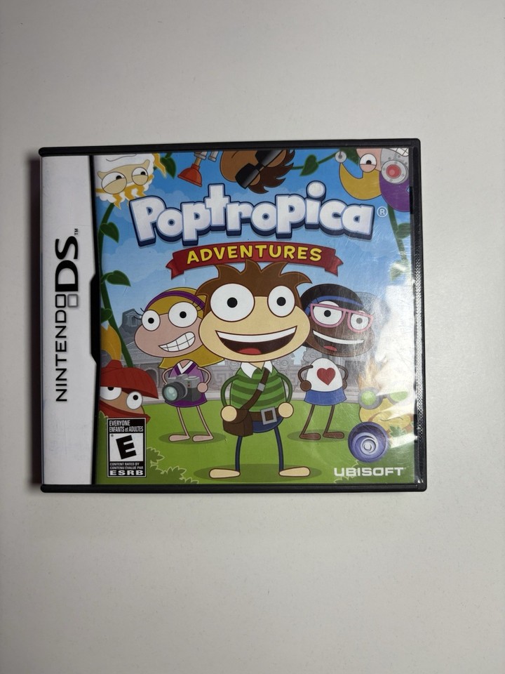 Poptropica Adventures (DS, 2007) Case Box, Manual, And Inserts Only No ...
