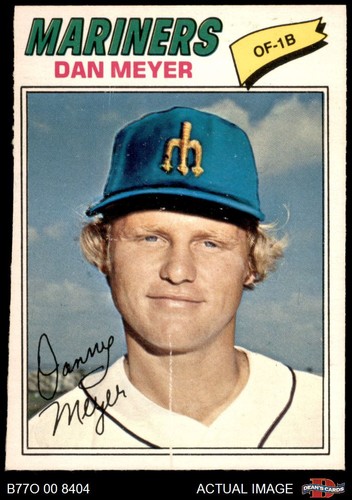 1977 O-Pee-Chee #186 Dan Meyer Mariners 4 - VG/EX | eBay
