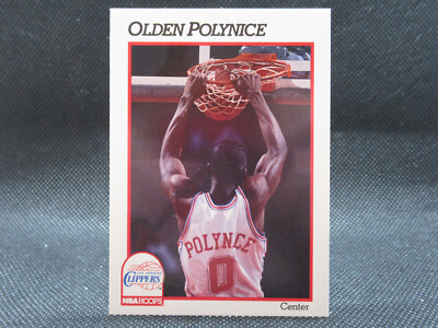 1991-92 Olden Polynice NBA Hoops - Los Angeles Clippers C | eBay