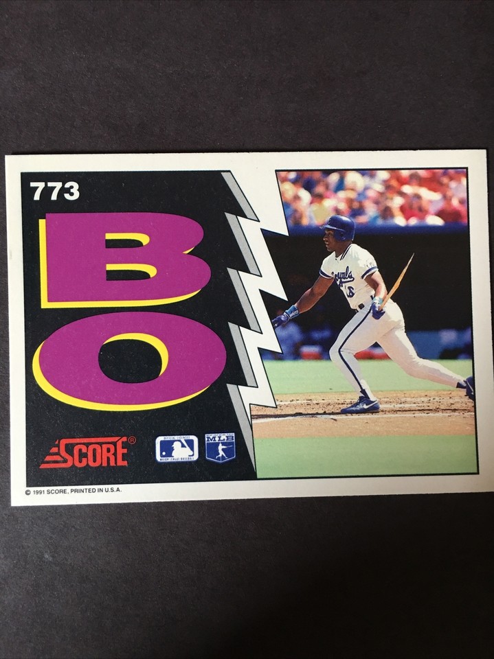 Bo Jackson 1991 Score #773 BO BREAKER Iconic Card - MUST HAVE!! | eBay