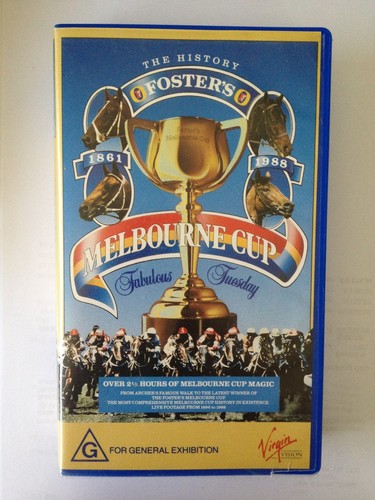 THE HISTORY of FOSTERS MELBOURNE CUP ~ 1861 - 1988 ~ 162 MINS ~ RARE ...