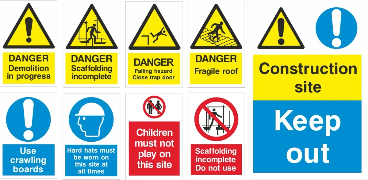 Construction Safety Symbols