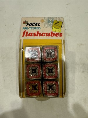 Vintage Lot of 6 Flash Cubes Flashcubes - Kmart Focal / Westinghouse ...