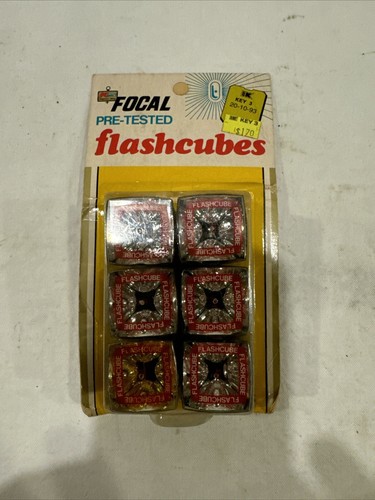 Vintage Lot of 6 Flash Cubes Flashcubes - Kmart Focal / Westinghouse / NIP | eBay